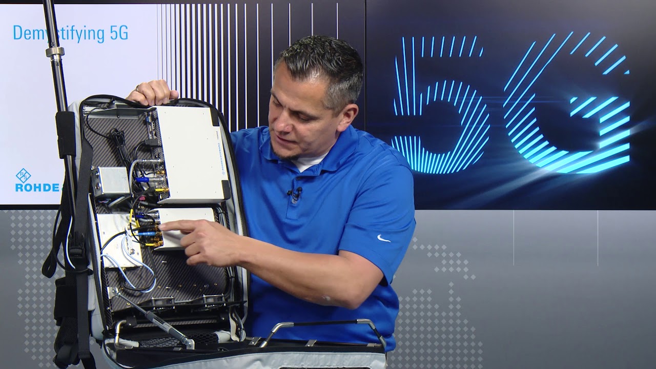 Demystifying 5G – Backpack for simultaneous 5G NR and LTE coverage measurements