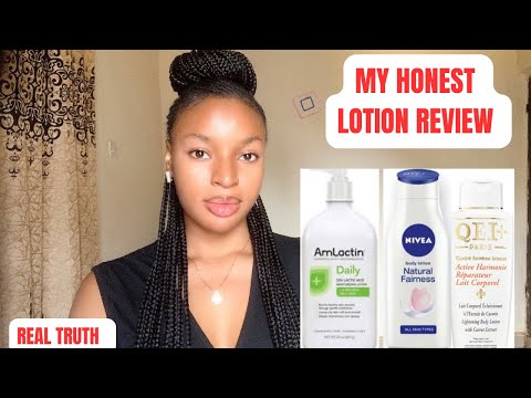 MY HONEST CREAM REVIEW || AMLACTIN || NIVEA ||QEI+ LOTIONS