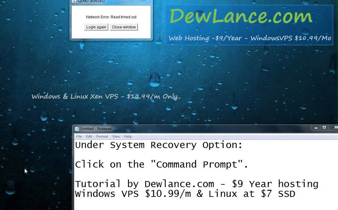 Fix   process1 initialization failed without windows cd