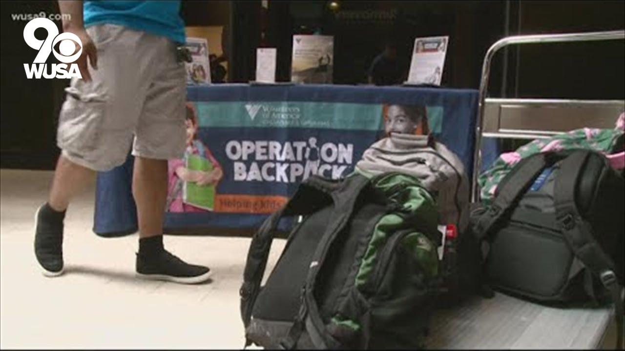 1,200 backpacks filled with school supplies during 'Operation Backpack'