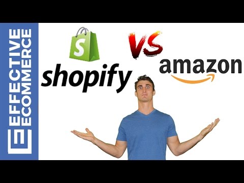 Shopify vs Amazon Pros and Cons Review Comparison