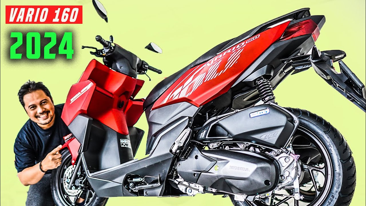 Penampakan New Vario 160 Terbaru Active Red didealer, woww...jadi mewah ...