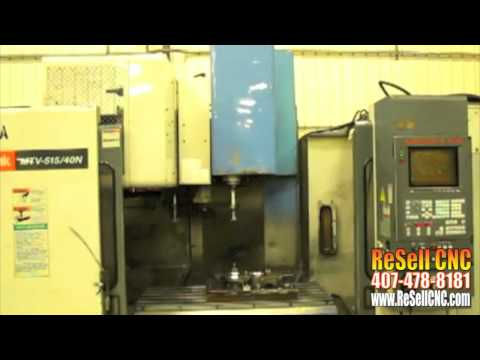 Mazak MTV515-40N 4 Axis CNC Vertical Mill For Sale - ReSell CNC