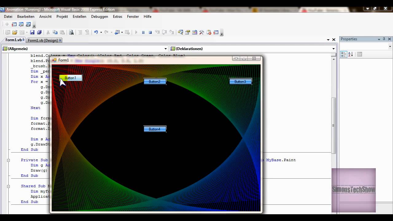 Visual Basic 2008 - Cool Animation
