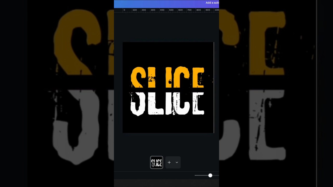 T-Shirt Design in Canva | Sliced Text Effect Tutorial for Beginners