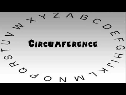 How to Say or Pronounce Circumference