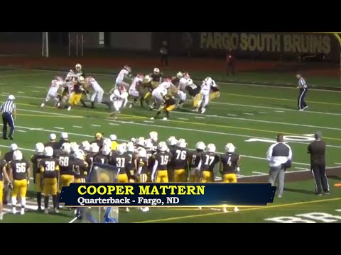 Quarterback Cooper Mattern Shines for Shanley High School in Fargo, ND ...