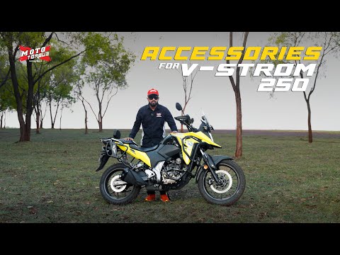 BEST ACCESSORISE FOR V-STROM 250 BUILD TO ROAM . BORN TO CONQUER:✨