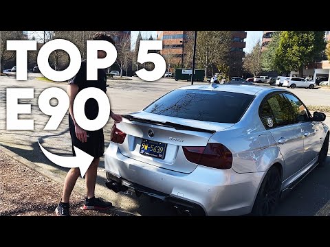 Top 5 BMW E90 COSMETIC MODS!