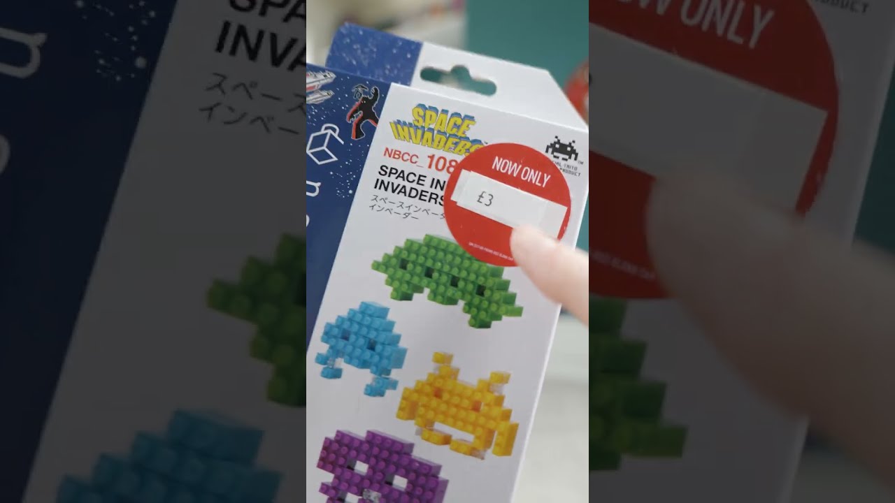 I Found Some Tiny Space Invaders LEGO For £3!