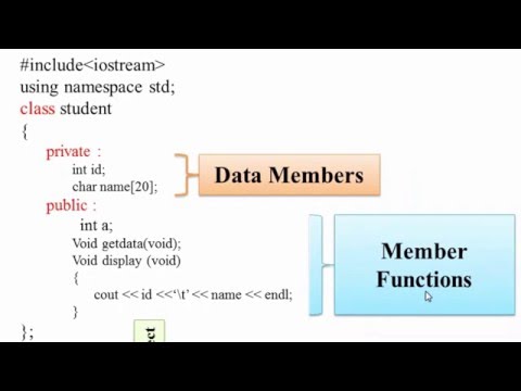 Learn 53 Access Class Member using Objects in C Hindi - Mind Luster
