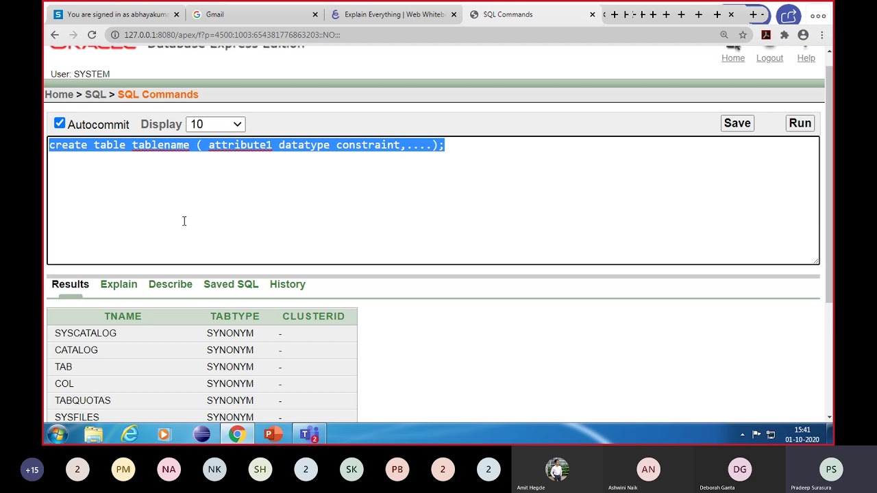 Database Management System Laboratory