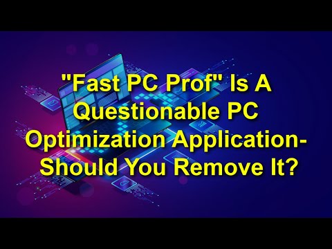Never Trust the Fast PC Prof Rogue Optimizer