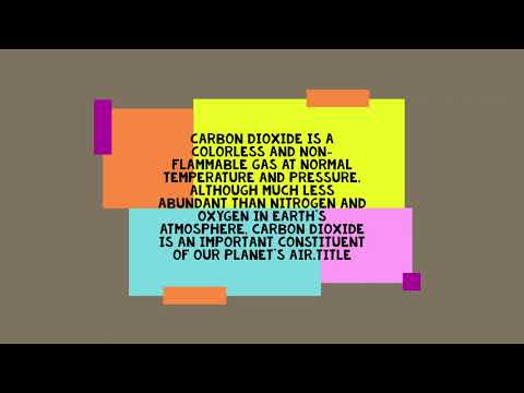 WHAT IS THE MEANING OF CARBON DIOXIDE.GRADE-2