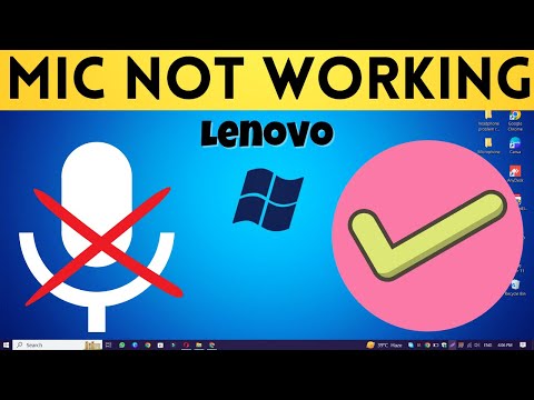 Lenovo Mic Not Working Windows 11 {Easy Tutorial}