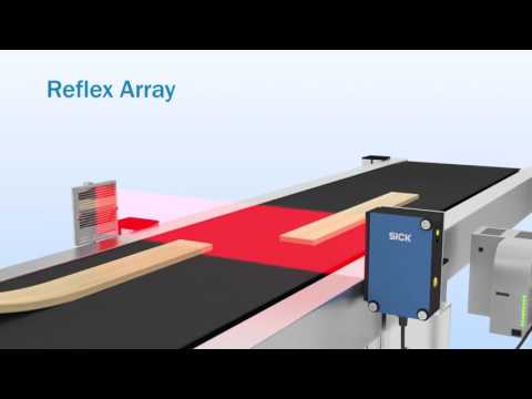 Reflex Array Sensor Features by SICK