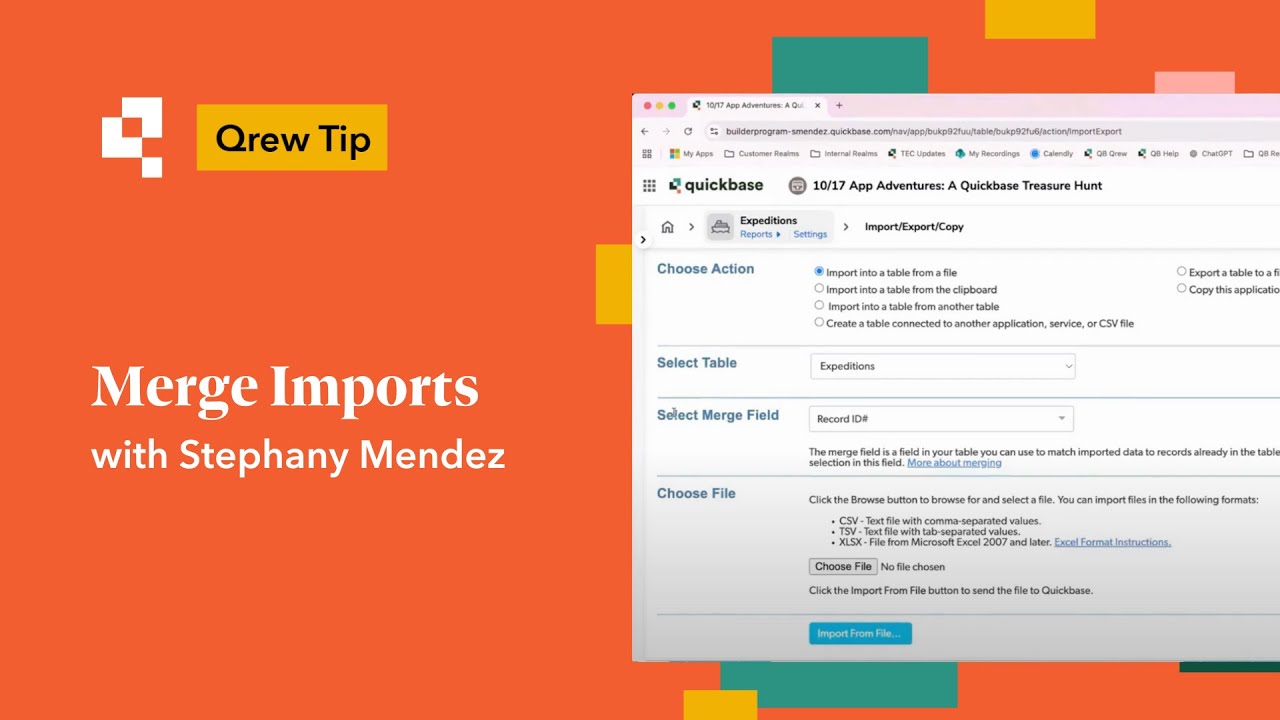 Merge Imports | Qrew Tip