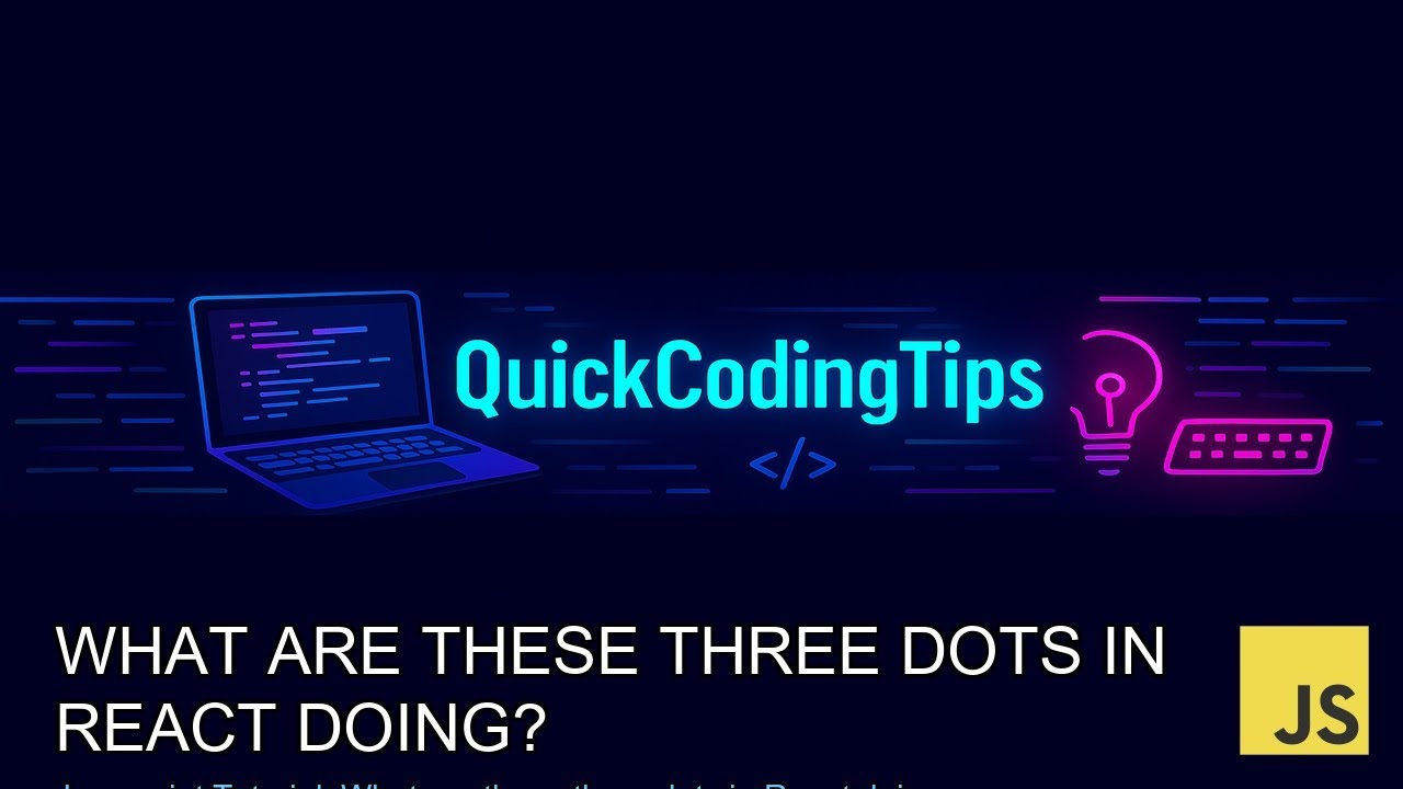 Javascript Tutorial: What are these three dots in React doing