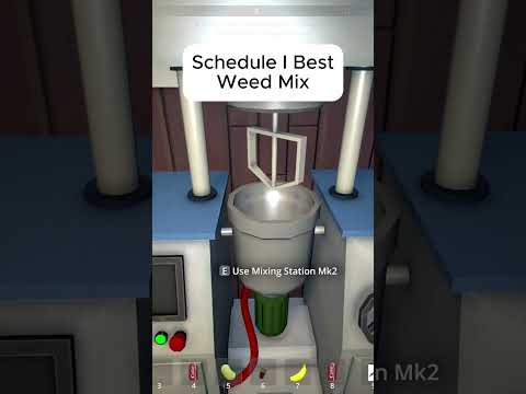 Schedule I best weed mix #gaming #schedule1 #schedule1game #tips