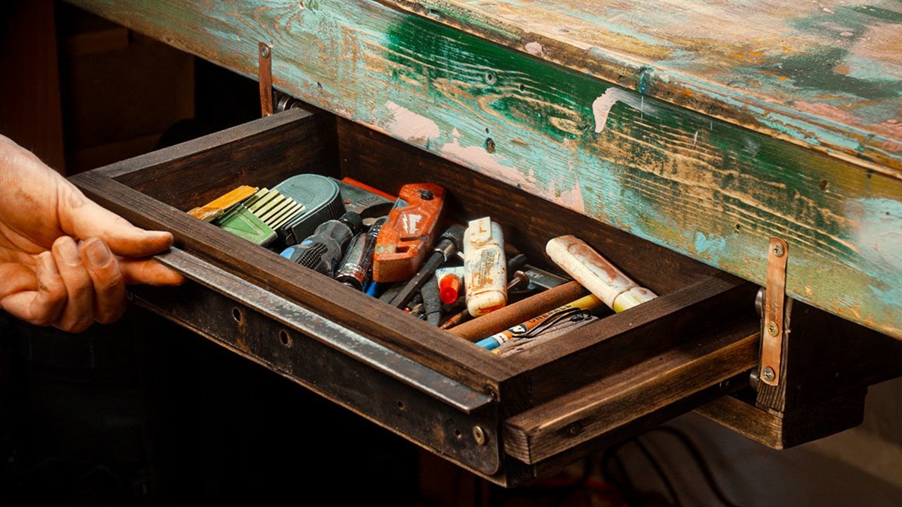 Building a drawer for my workbench essentials