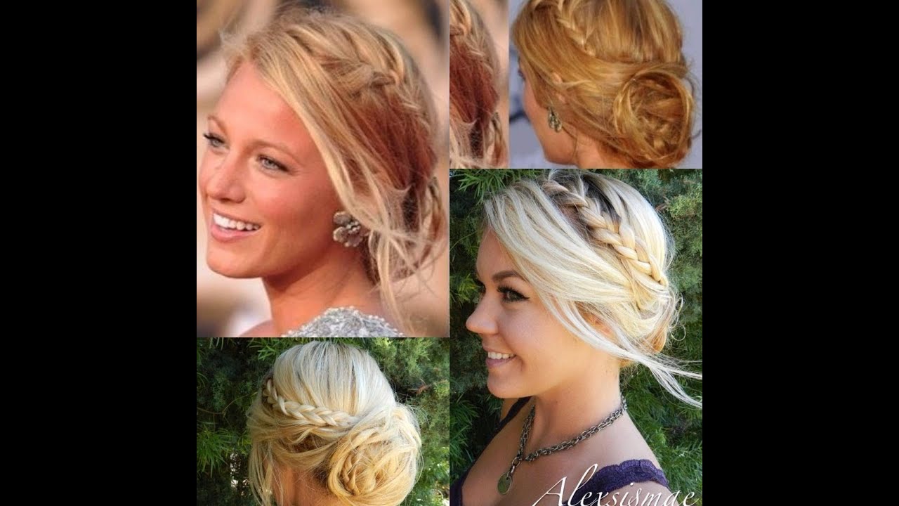 ♥♥♥Blake Lively Messy Braided Hair Updo♥♥♥