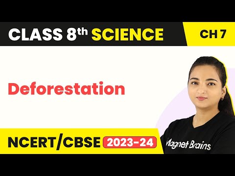 Class 8 Science Chapter 7 | Deforestation - Conservation of Plants and Animals