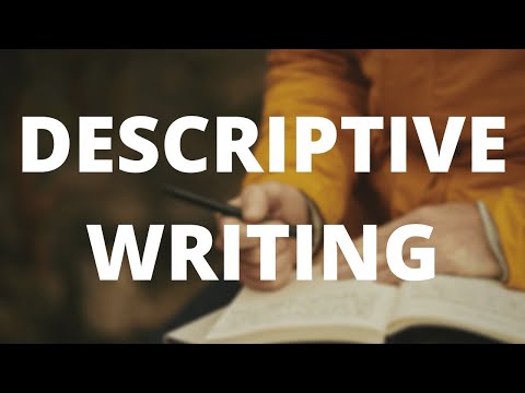 Introduction of Descriptive Writing- Grade 1, 2, 3