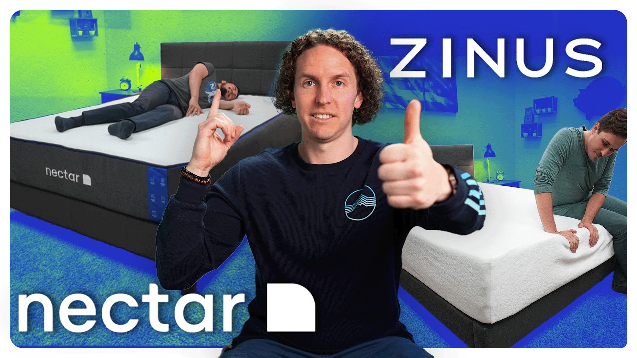 Zinus vs Nectar | Memory Foam Mattress Reviews (UPDATED)
