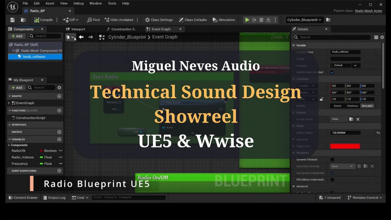 Interactive Radio System (Wwise & Unreal Engine 5)