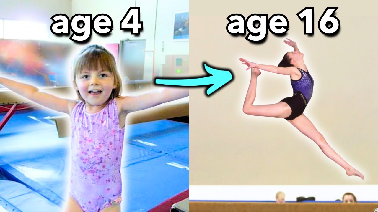 Bethany G's Gymnastics Evolution (Ages 4 to 16)