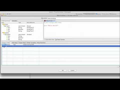 Quickly adding fields to the ruby step