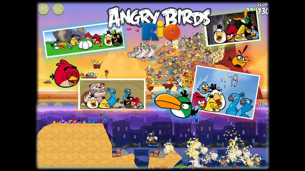 Angry Birds Rio Sprites Changed (Test) by Ziqry and Zelfy