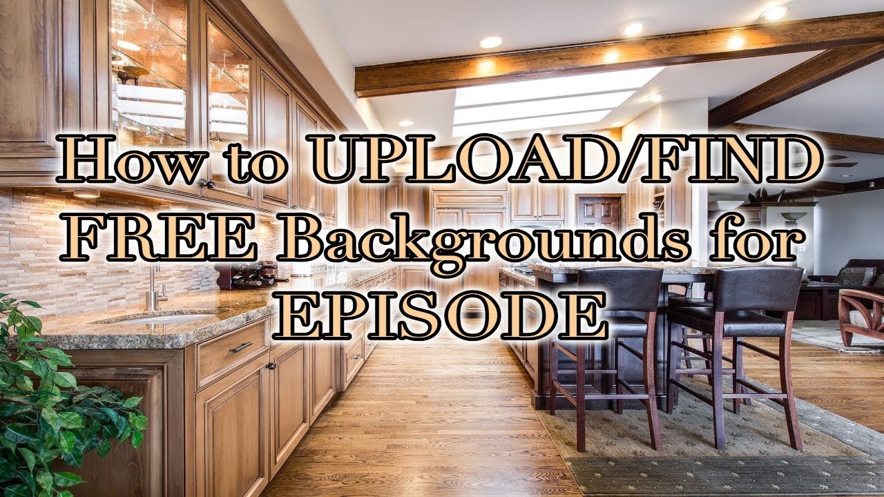 Episode Interactive: How to UPLOAD and FIND backgrounds