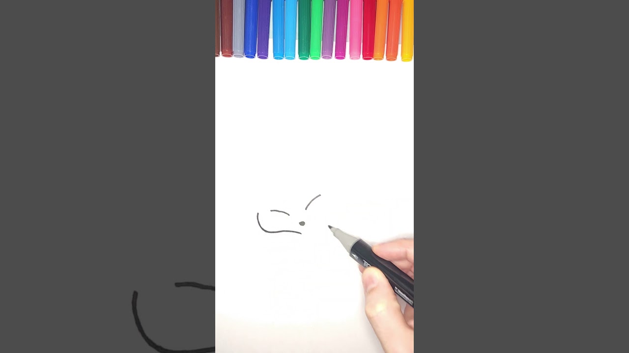 Little Fox #shortvideo #art #drawing #easydrawing #cute #howtodraw #kawaii #drawingtutorial #draw