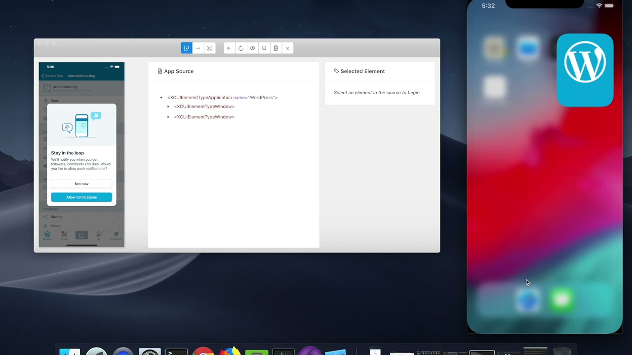 Appium Python Tutorial: WordPress iOS Desired Capabilities #22