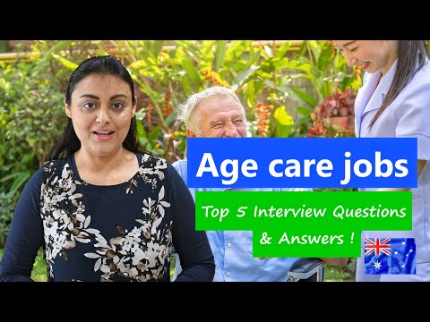 Top 5 interview questions and answers for age care and disability workers in Australia