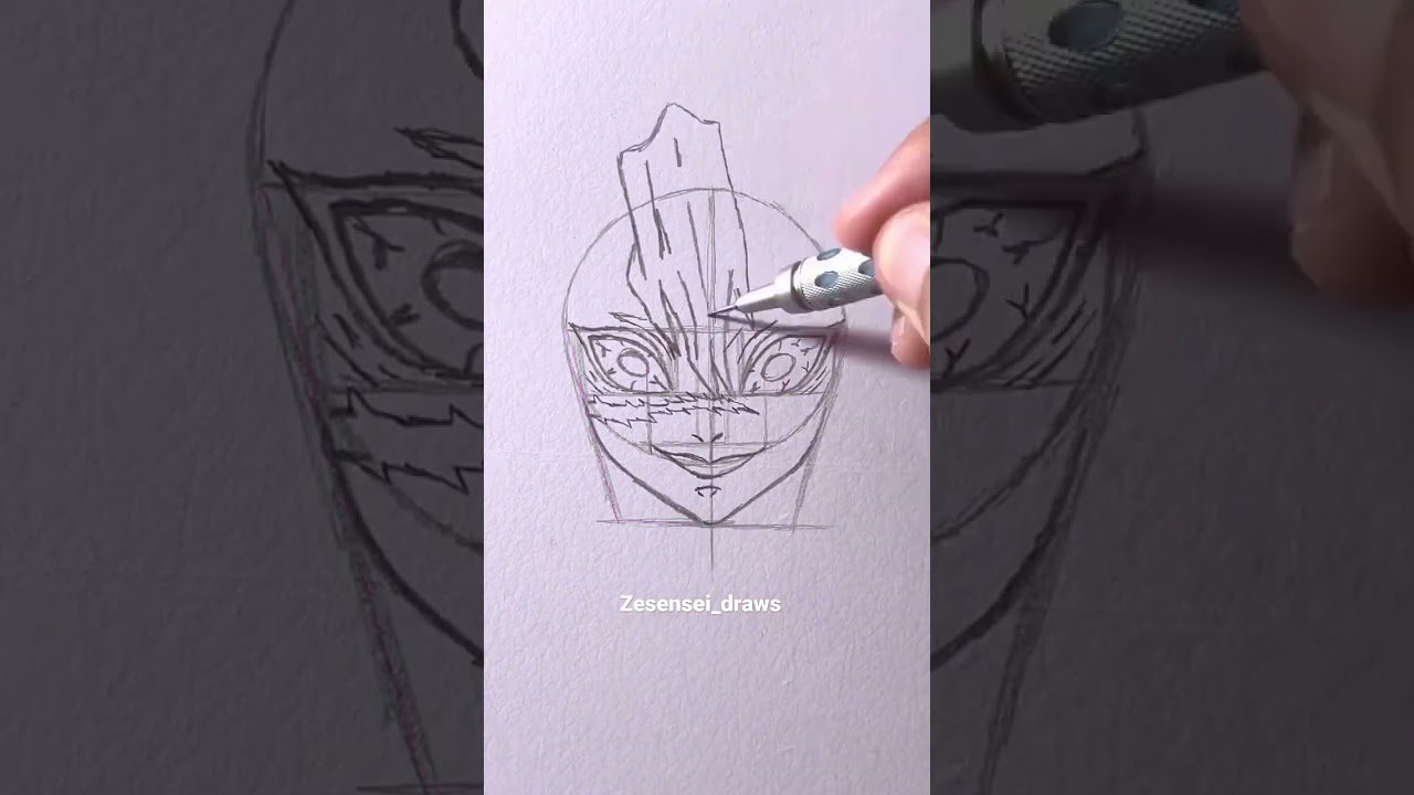 Draw Sanemi  Demon Slayer