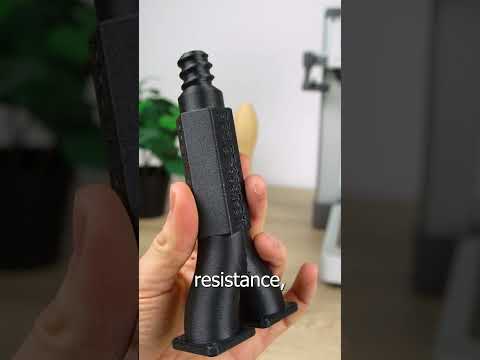 3D Printed Filament that sounds like metal #3dprinting