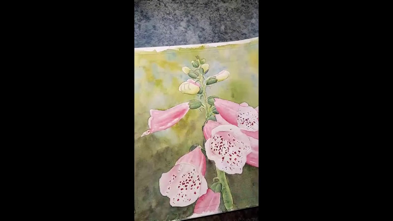 How to glue a watercolour to a wood panel