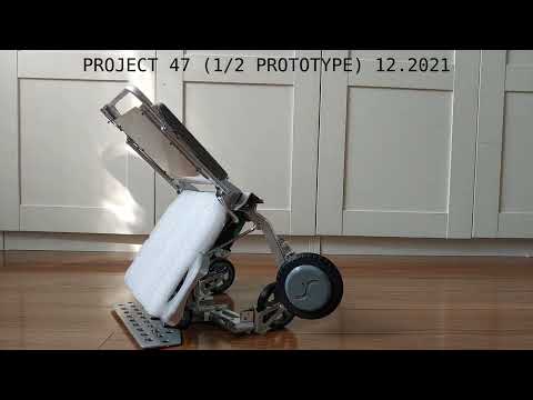 Free STL file Folding Wheelchair 1/10 low poly project 47・3D printer ...