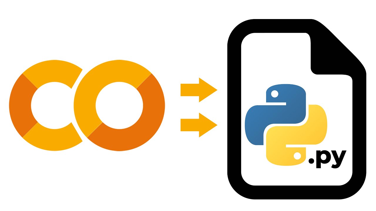 Google Colab - Downloading Notebooks as Python Scripts!