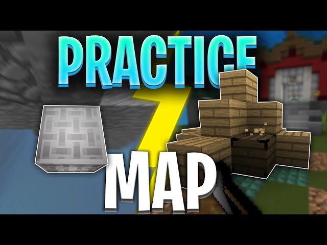 Minecraft Practice map for pvp,Bridge etc. Minecraft Map