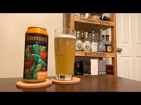Throwback Brewery Spicy Bohemian Pilsner Review