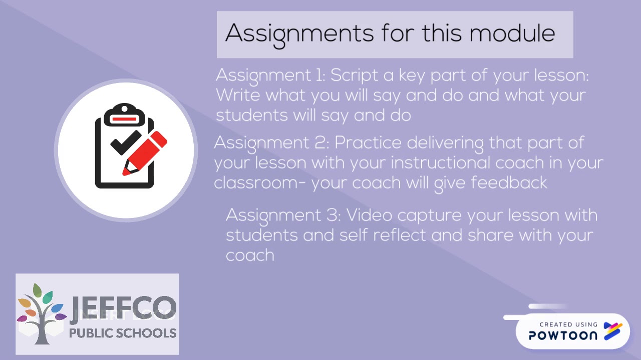 Module 3 Rigor: Lesson Delivery:  Internalize Lesson Plans