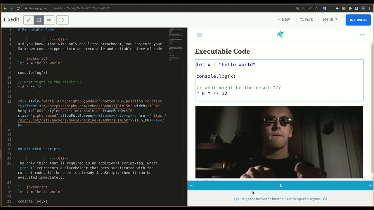 shorts: Executable Code