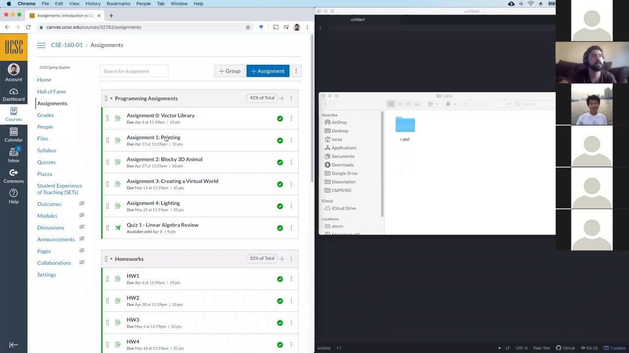Assignment 1: Lab Section