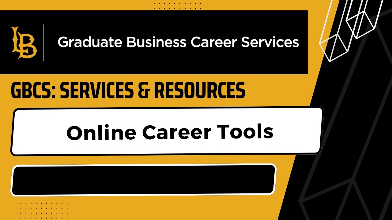 GBCS Online Career Tools