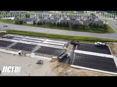Sheets Family Park - New Paving