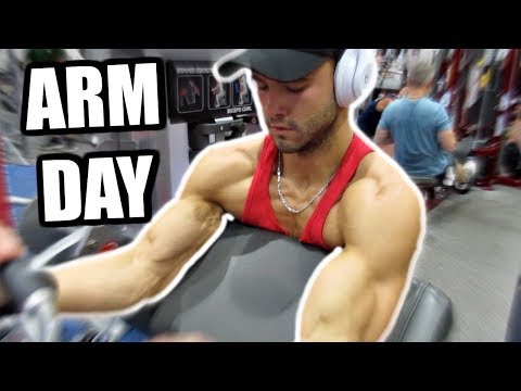 SHREDDED ARM DAY
