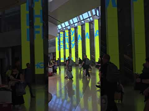 Istanbul Beautiful Airport, in the International Flights Terminal, Turkey, 22nd of August 2023